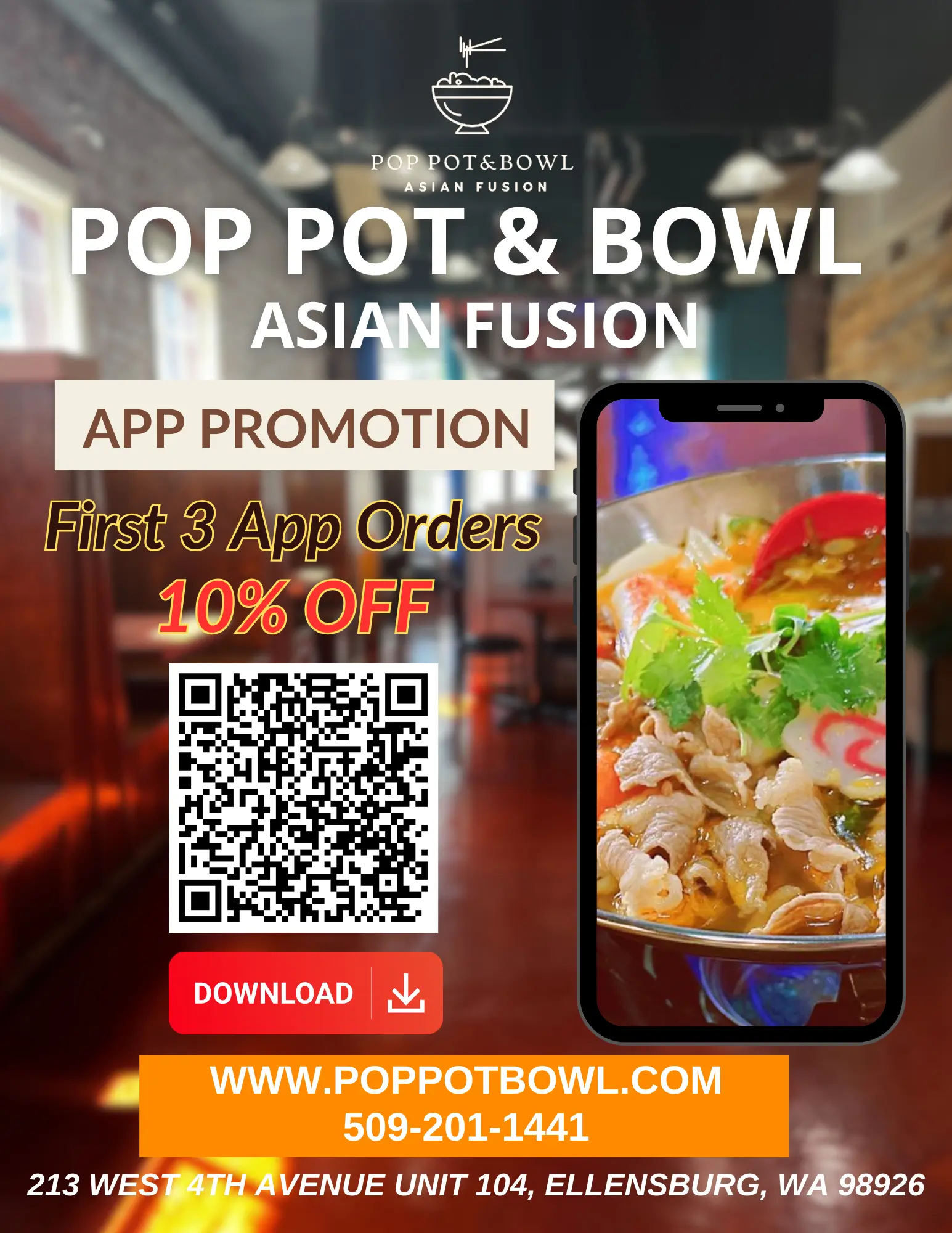 Pop Pot & Bowl | Online Order | Ellensburg | WA